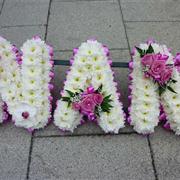 NAN Lettering - Funeral Flowers Rotherhithe