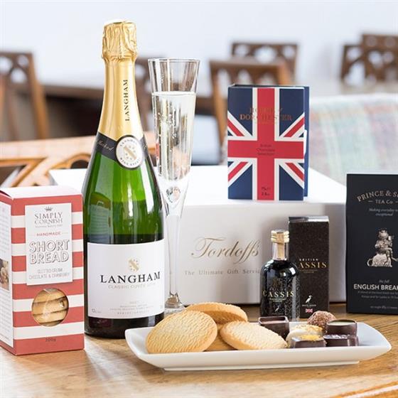 British Exquisite Hamper Debbie Western Flowers London